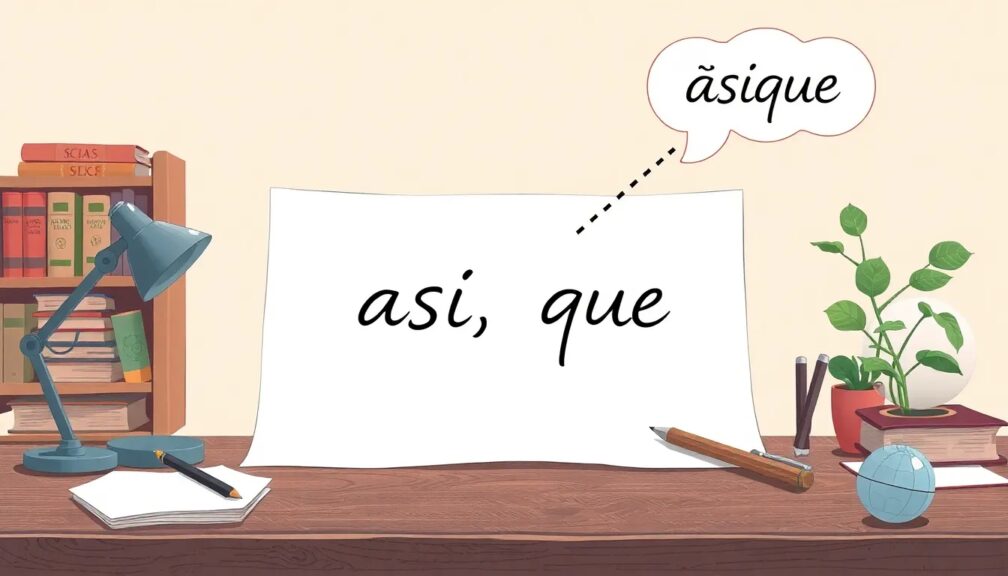 ¿Cómo se escribe correctamente: "así que" o "asique"?